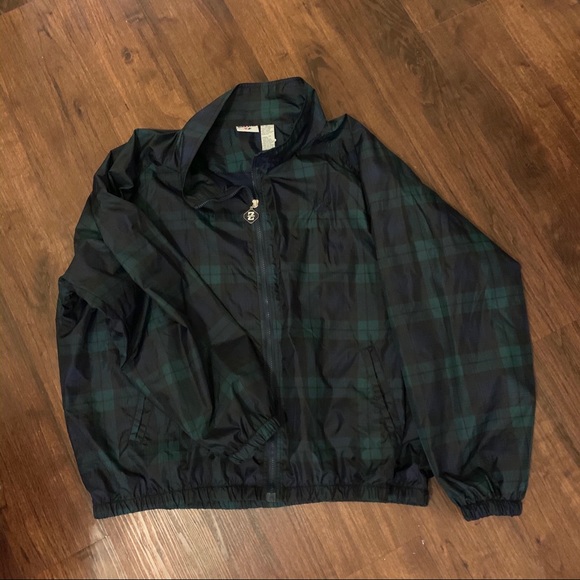 Jerzees | Jackets & Coats | Jerzees Plaid Windbreaker | Poshmark